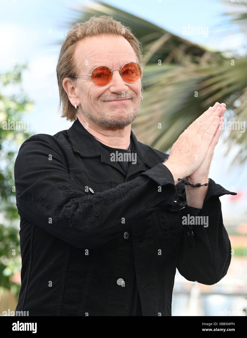 Cannes, France. 17th May, 2025. Irish singer Bono attends the photo ...