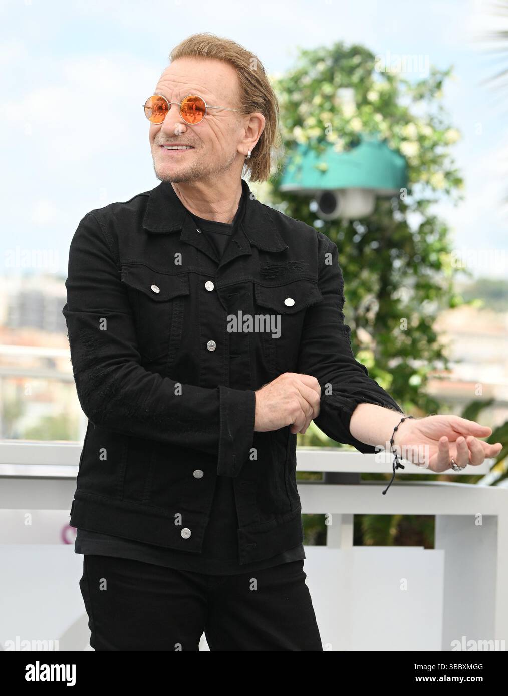 Cannes, France. 17th May, 2025. Irish singer Bono attends the photo ...