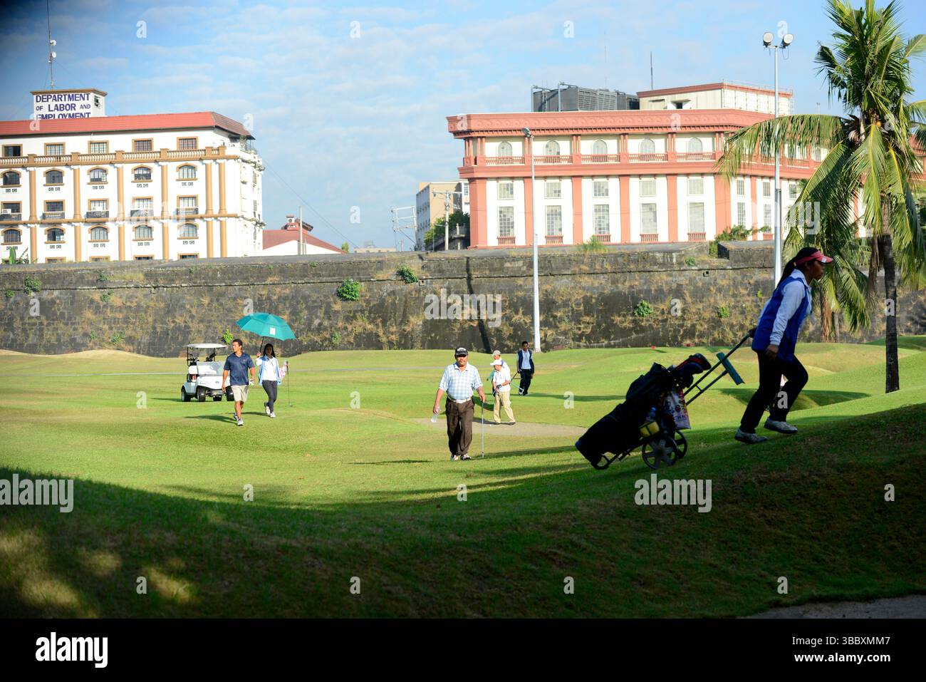 Intramuros Golf Club in Manila, Philippines,South East Asia Stock Photo ...