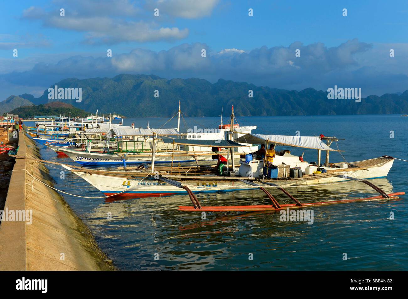 Boats in Coron island, Philippines,South East Asia Stock Photo - Alamy