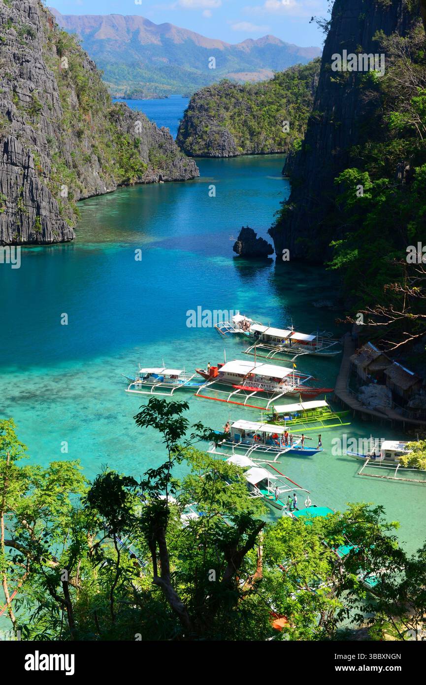 Calamian archipelago in Coron island, Philippines,South East Asia Stock ...