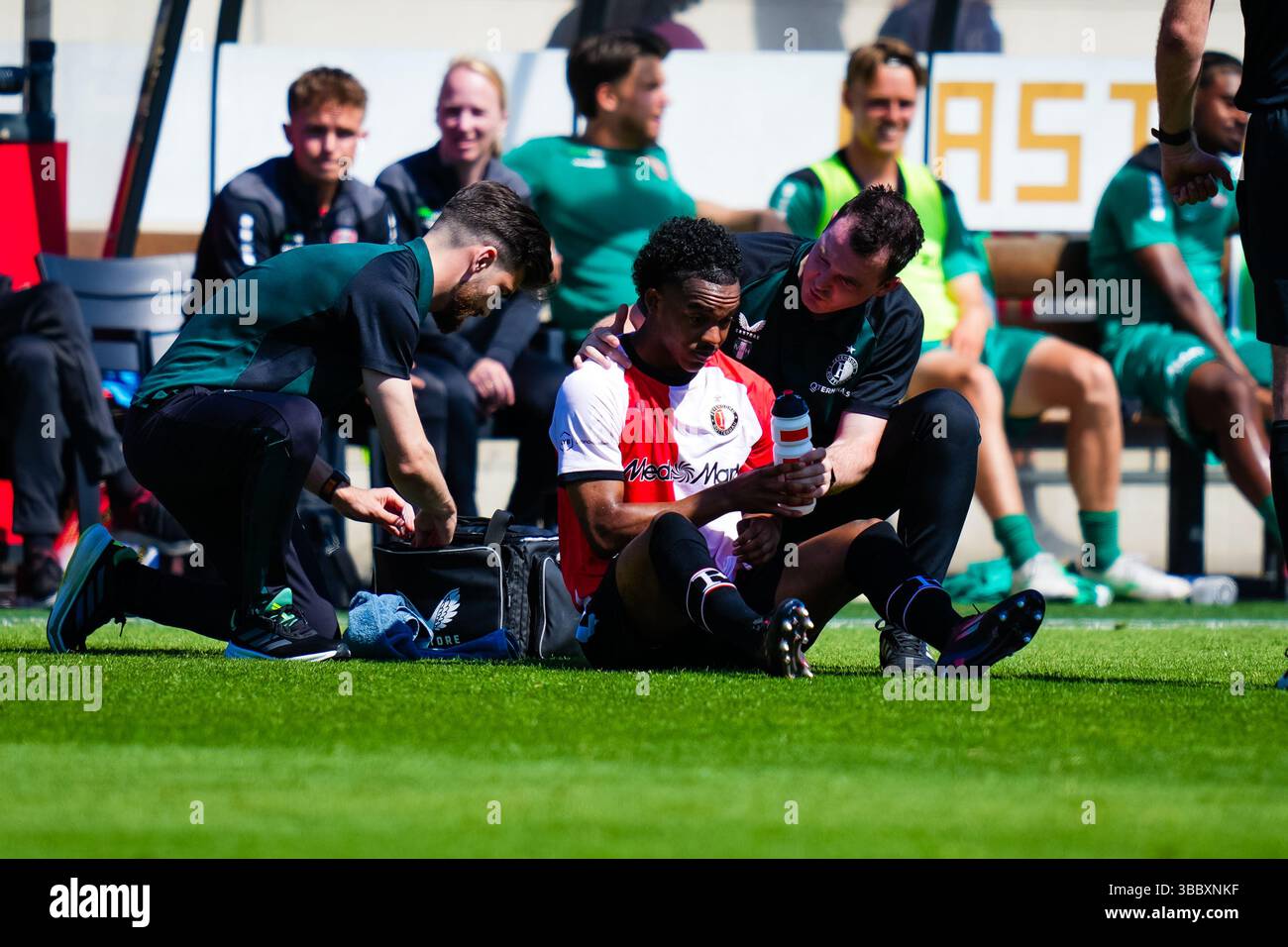 Rotterdam - Feyenoord player Lugene Arnaud during the cup final of ...