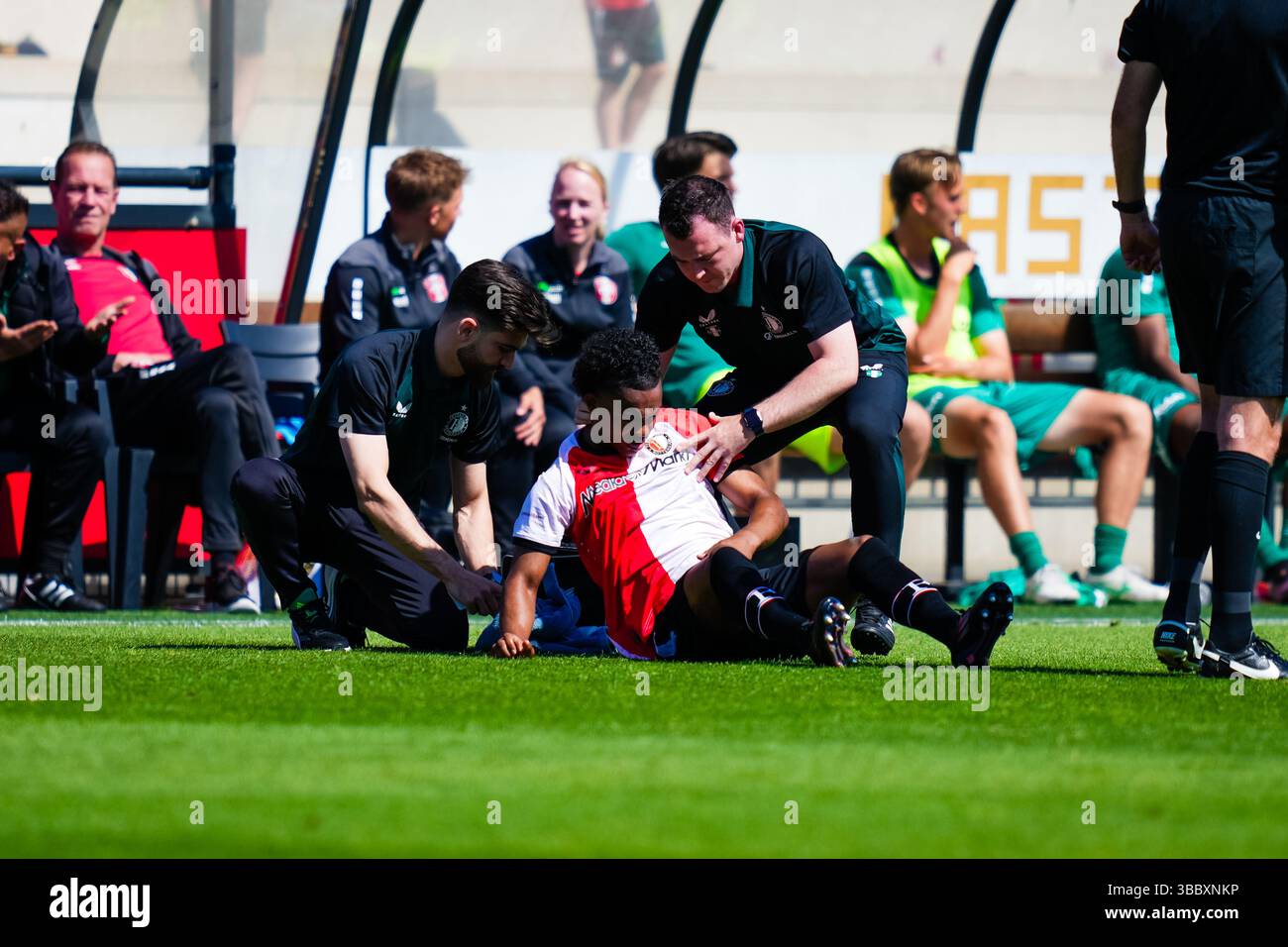 Rotterdam - Feyenoord player Lugene Arnaud during the cup final of ...