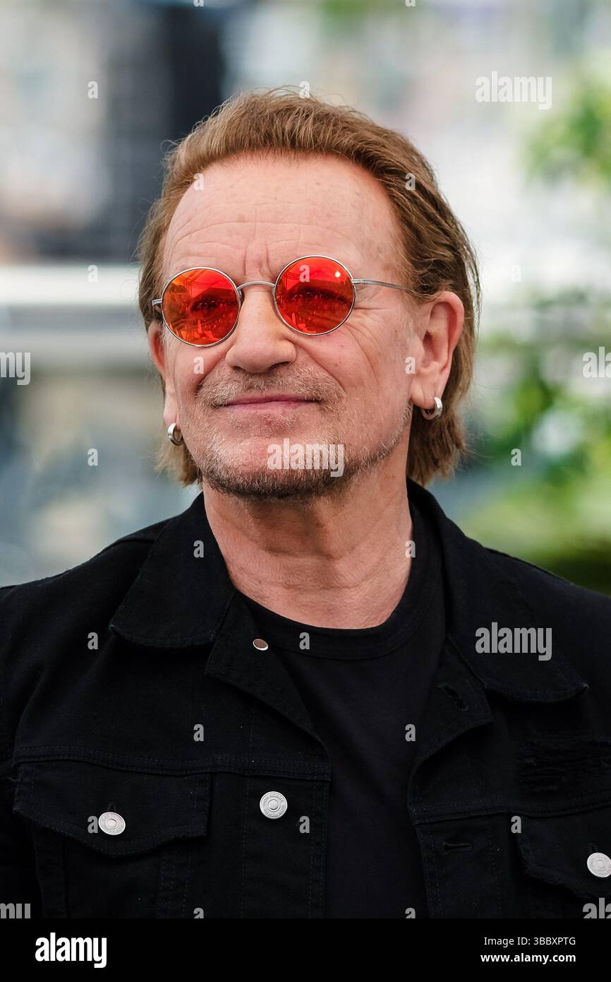 Cannes, France. 17th May, 2025. Bono (aka Paul David Hewson) seen at ...