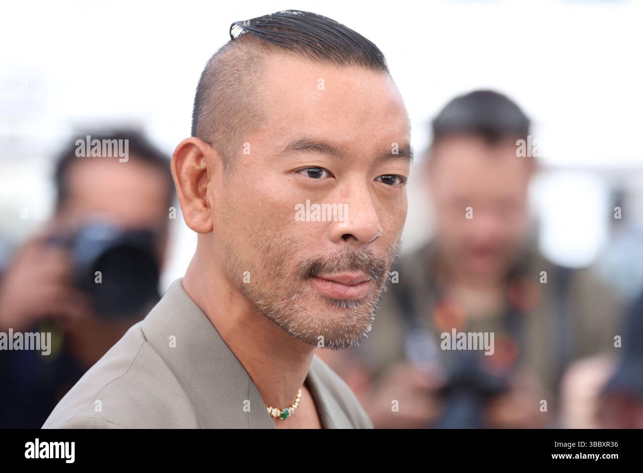 Juno Mak attending the photocall of Sons Of The Neon Night in Cannes, France on May 17, 2025, as ...