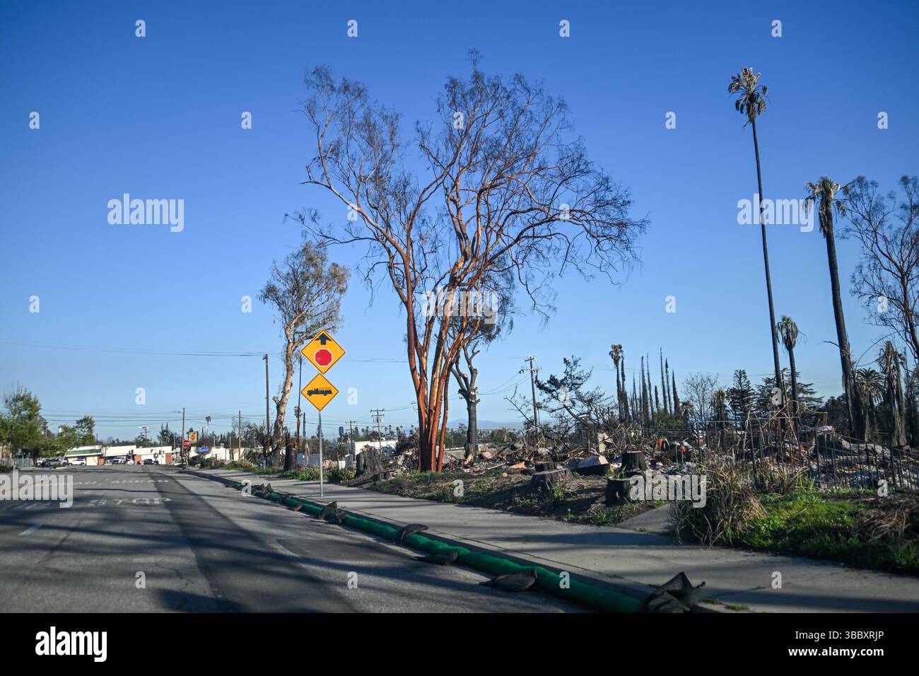 Altadena, United States. 24th Mar, 2025. General overall view of the ...