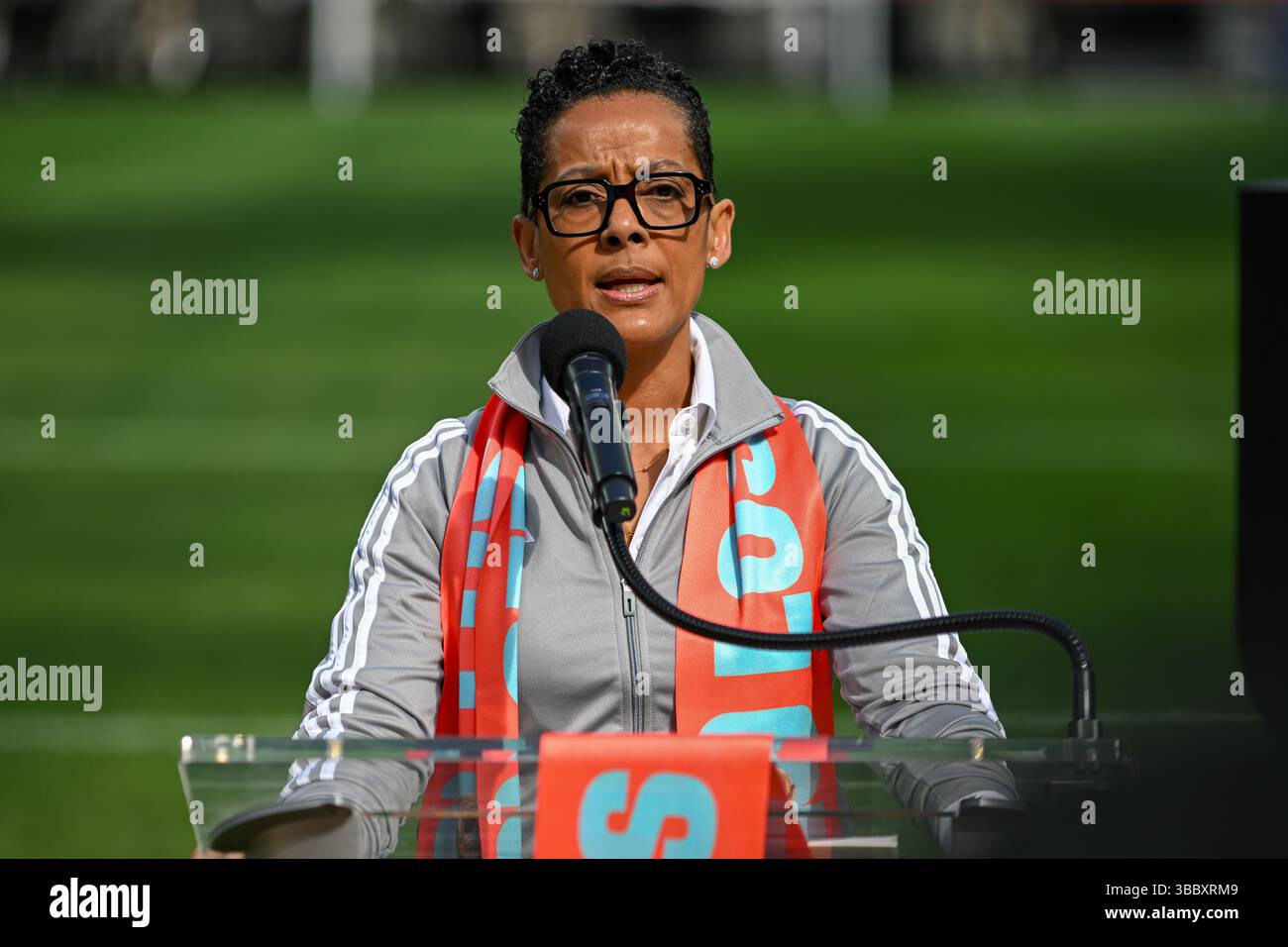 Inglewood, United States. 13th Mar, 2025. LA84 Foundation president and ...