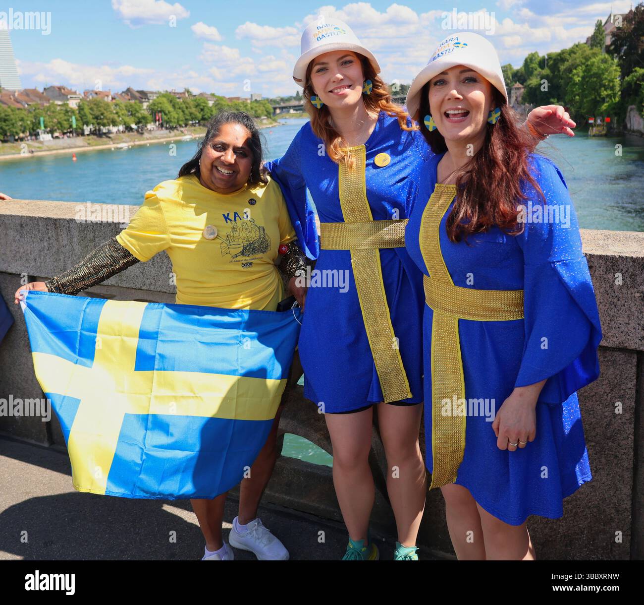 Basel, Switzerland, 17 May 2025. On the day of the Eurovision grand ...