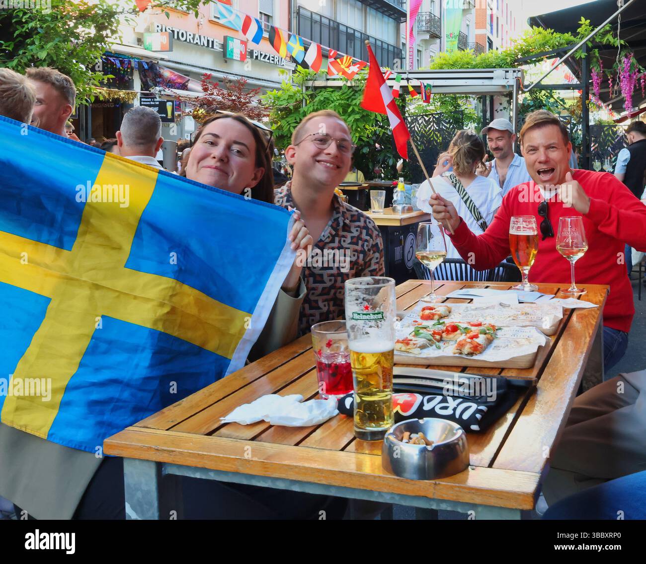 Basel, Switzerland, 17 May 2025. On the day of the Eurovision grand ...