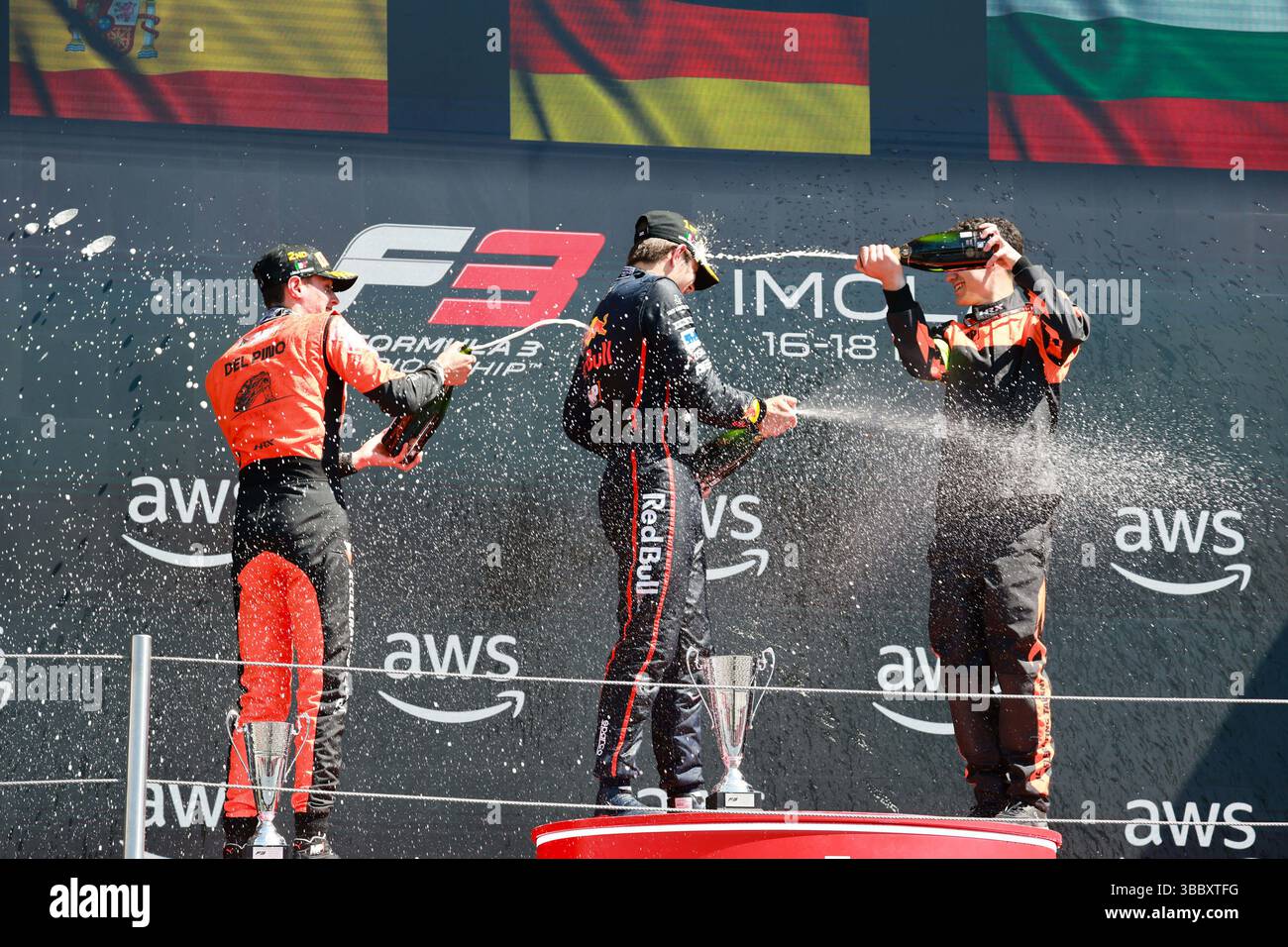 Imola, Italien. 03rd Feb, 2025. Nicola Tsolov (Campos Racing, Formel 3 ...