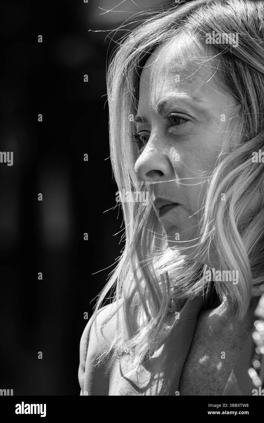 Rome, the President of the Republic of Lebanon, Joseph Aoun on an ...