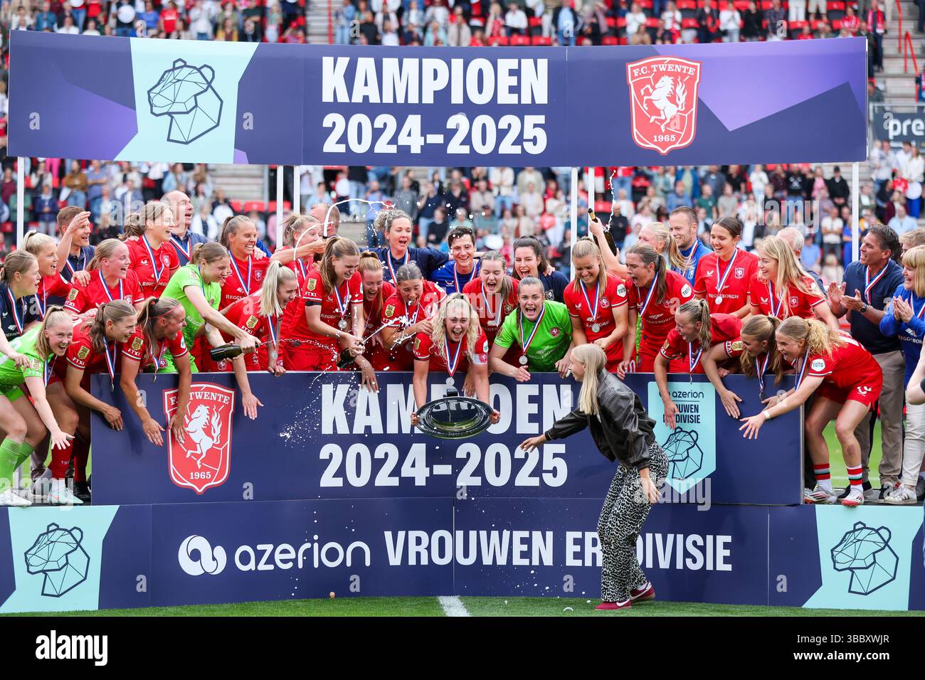 Enschede, Netherlands. 17th May, 2025. ENSCHEDE, NETHERLANDS - MAY 17 ...