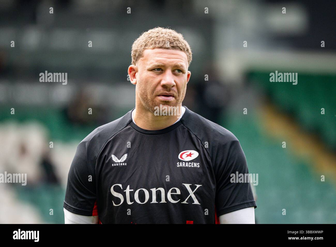 Franklins Gardens, Northampton, UK. 17th May, 2025. Gallagher ...