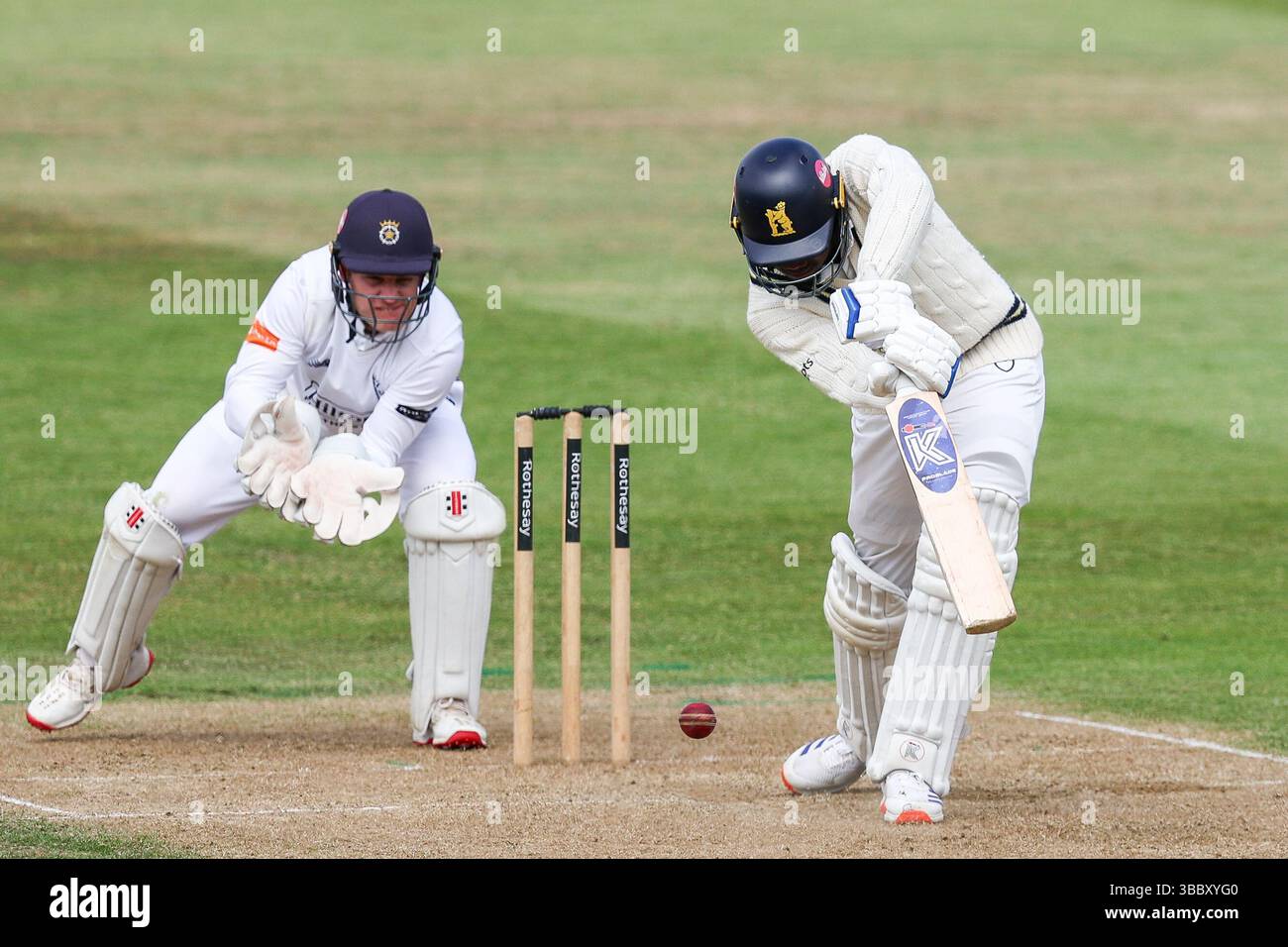 Birmingham, UK. 17th May, 2025. #99, Che Simmons of Warwickshire in ...