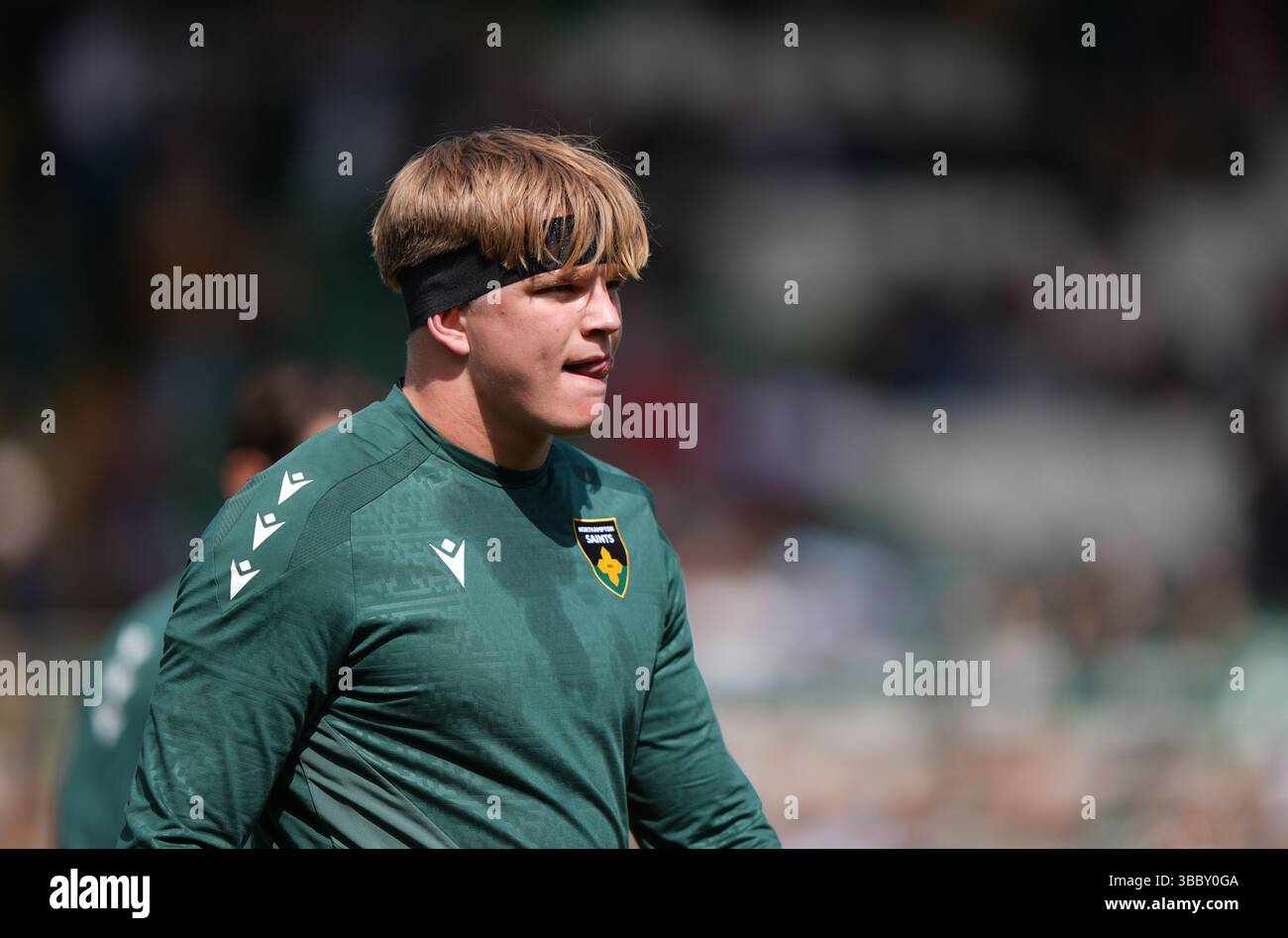 Northampton's Henry Pollack before the Premiership Rugby match at the ...