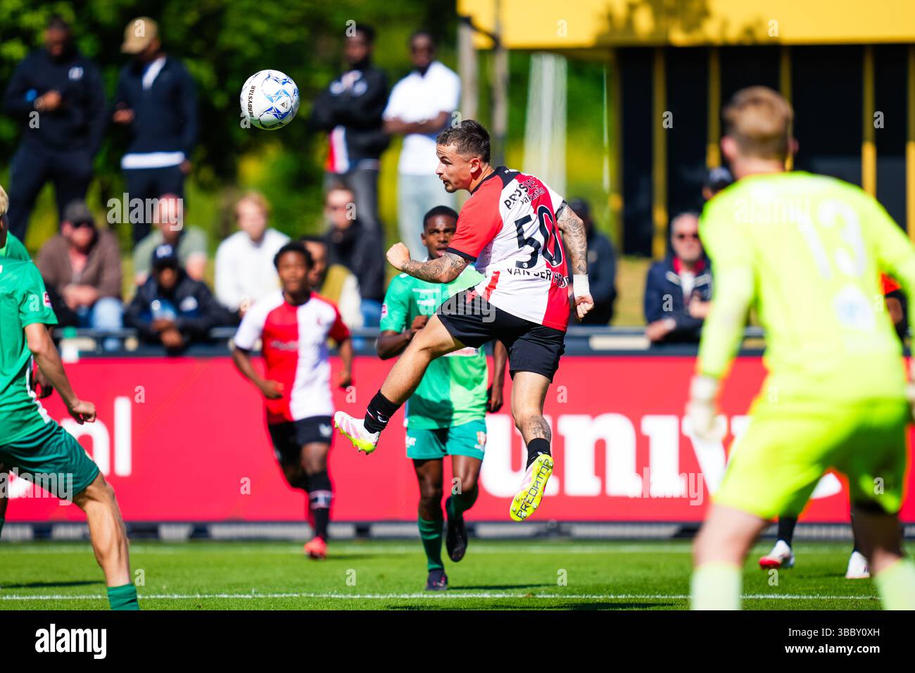 Rotterdam - Feyenoord player Delano van der Heijden during the cup ...