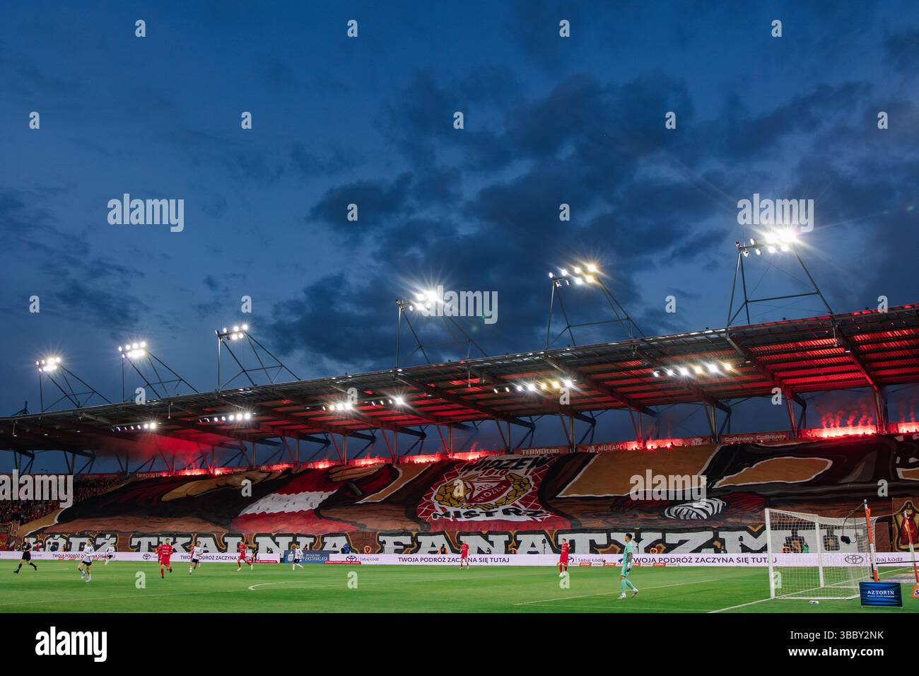 Widzew ?ód? fans hi-res stock photography and images - Alamy