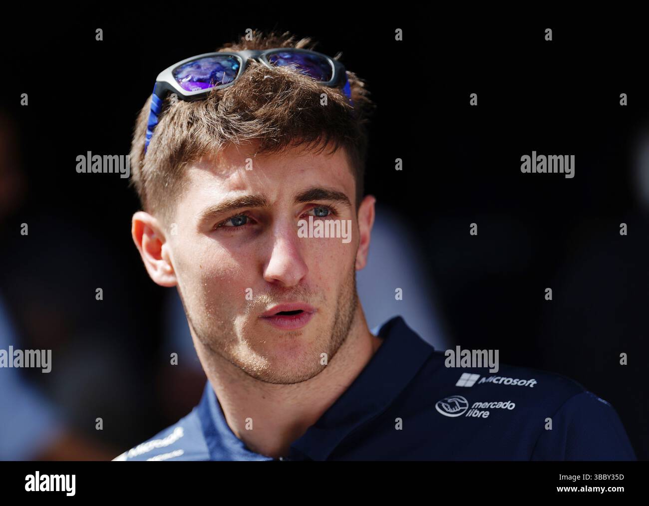 Alpine reserve driver Jack Doohan during qualifying at the Autodromo Internazionale Enzo e Dino ...