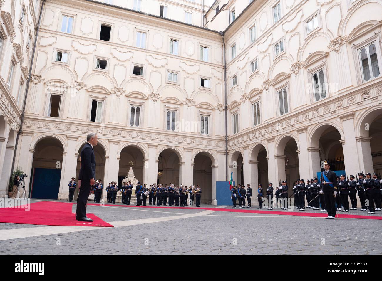 Rome, Italy. 17th May, 2025. Prime Minister Mark Carney meets with ...