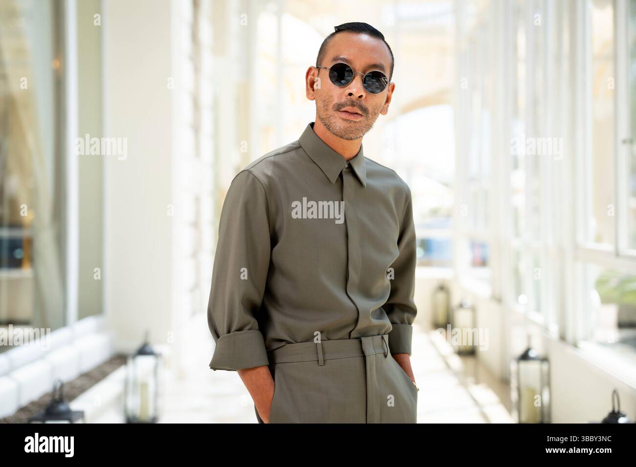Director Juno Mak poses for portrait photographs for the film 'Sons of ...