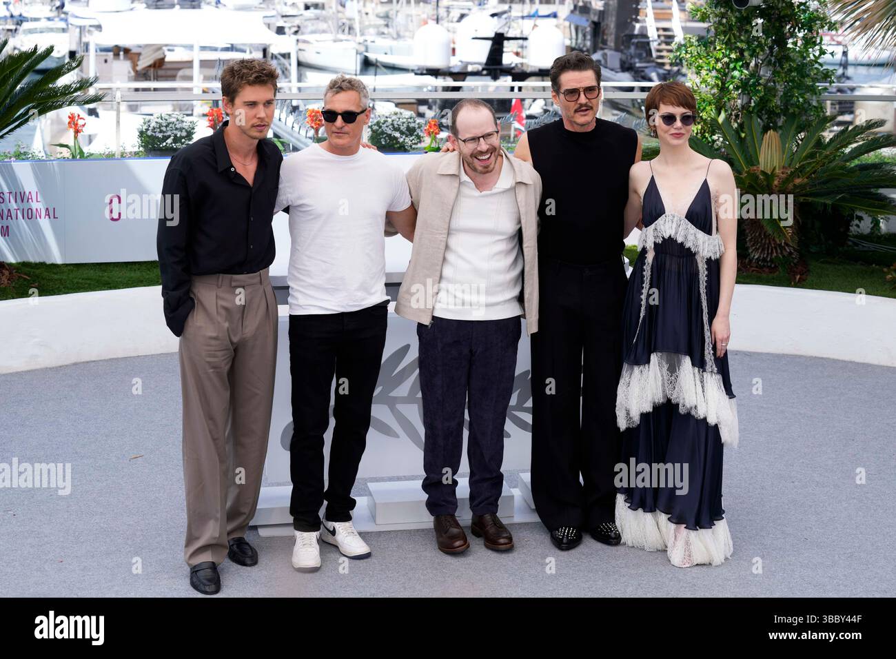 Cannes, France. 17th May, 2025. Austin Butler, Joaquin Phoenix, Ari ...