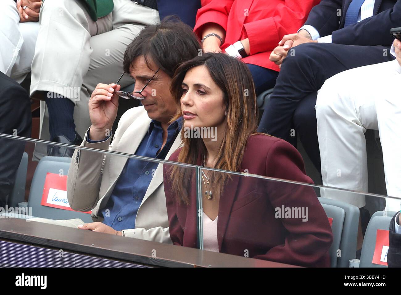 Rome, Italy. 17th May, 2025. Rome, Italy 05/17/2025: Serena Rossi with ...