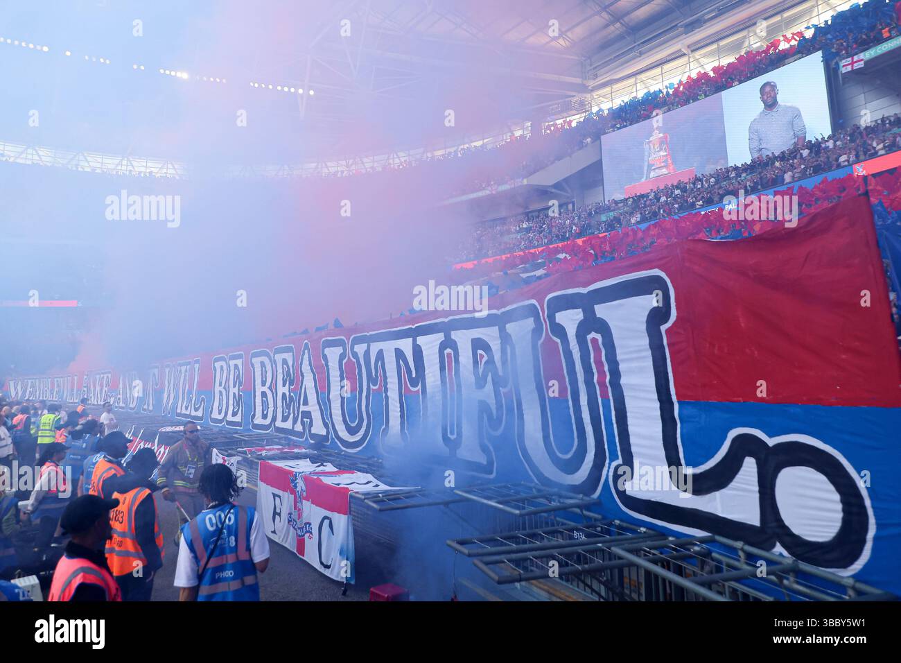 Wembley Stadium, London, UK. 17th May, 2025. FA Cup Final Football ...