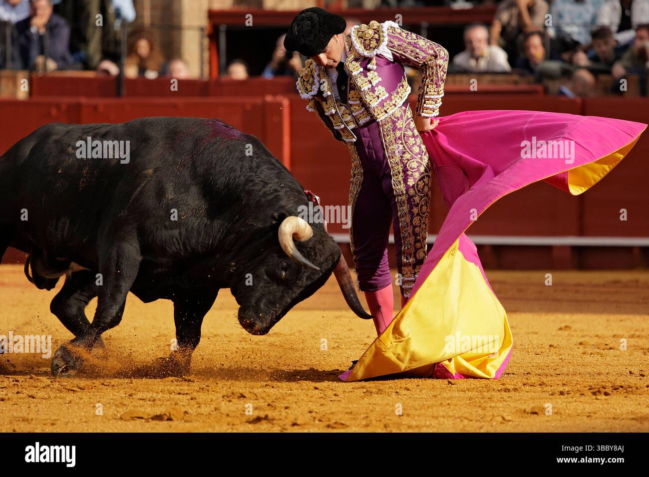 Seville, April 30, 2025. Bullfight held at La Maestranza for ...