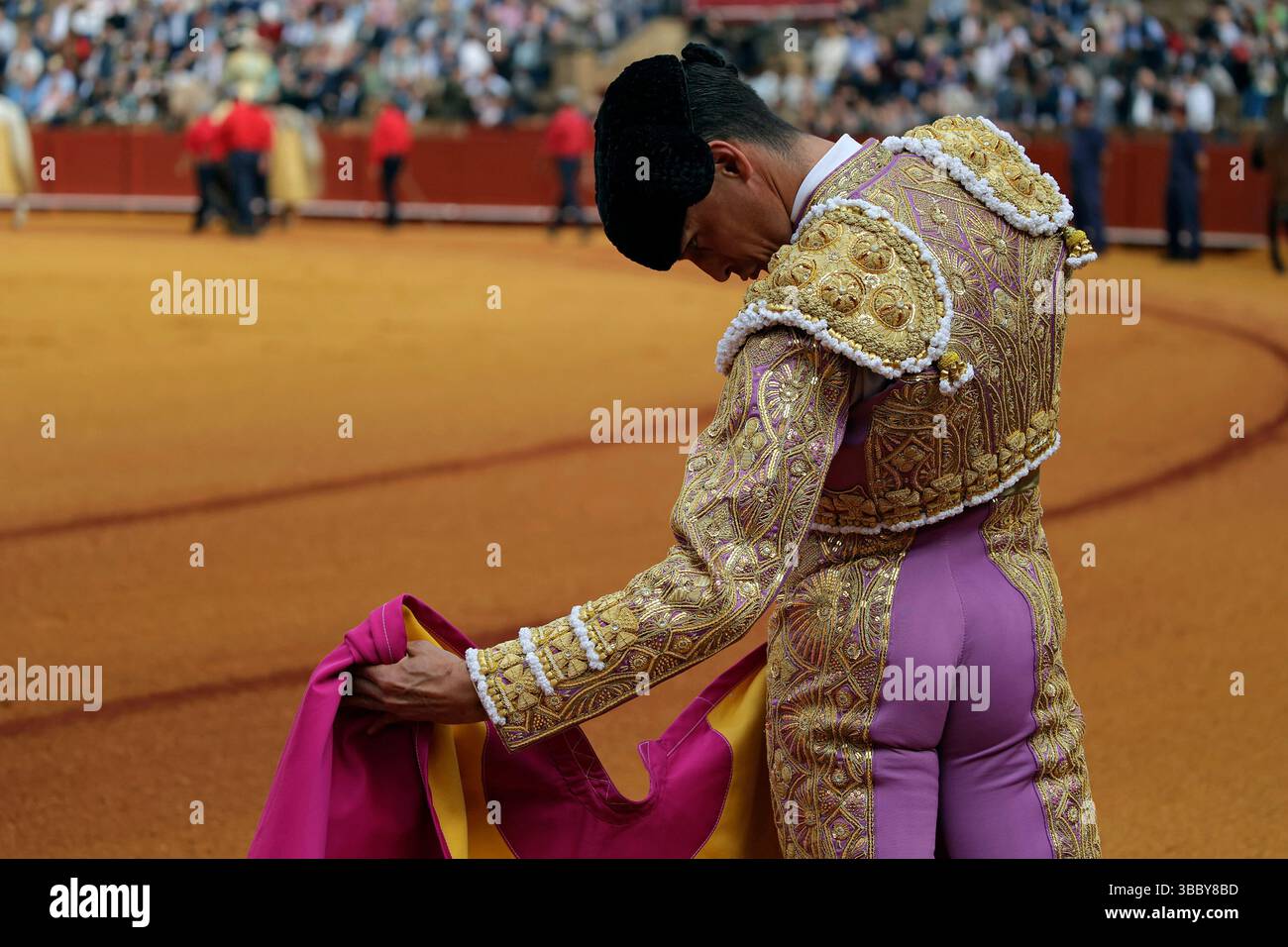 Seville, April 30, 2025. Bullfight held at La Maestranza for ...
