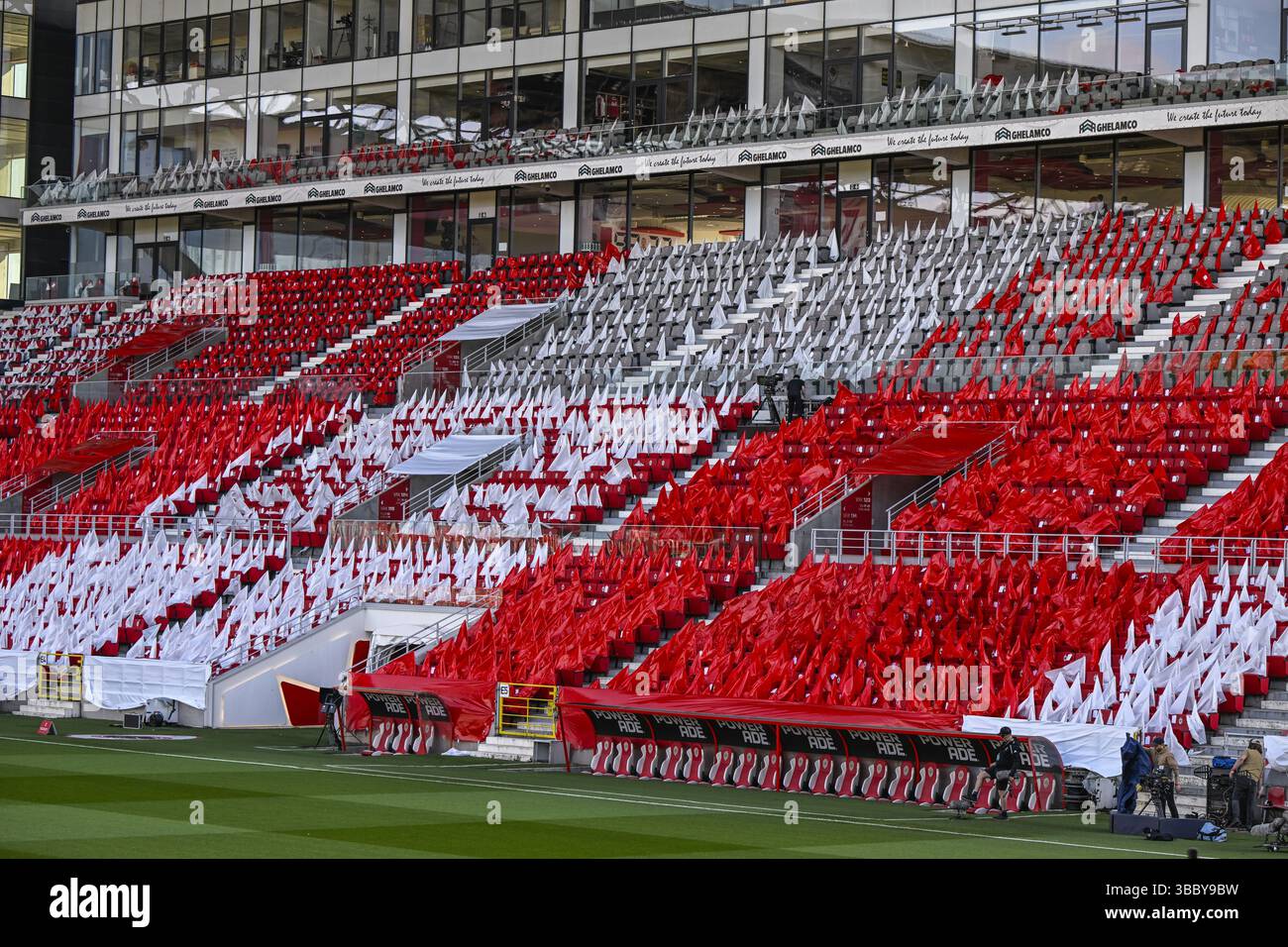 Antwerp, Belgium. 17th May, 2025. the Bosuil stadium pictured ahead of ...