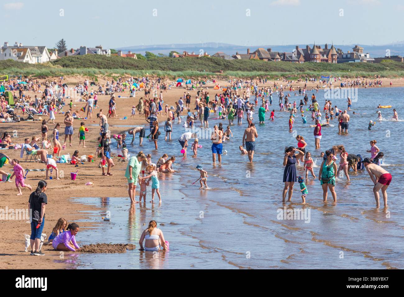 17 May 2025. Troon, UK. Warm and sunny weather with temperatures up to ...