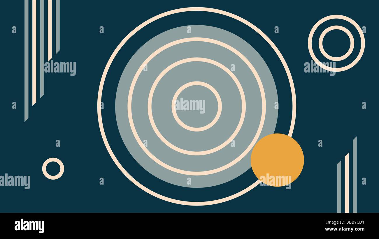 Vibrant abstract shape smooth curves Stock Vector Images - Alamy