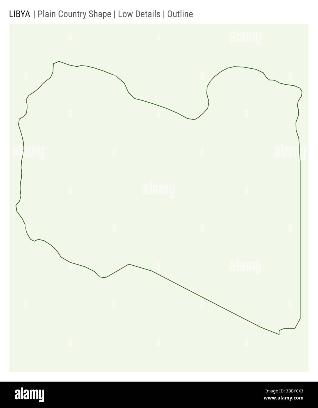 Benghazi outline map hi-res stock photography and images - Alamy