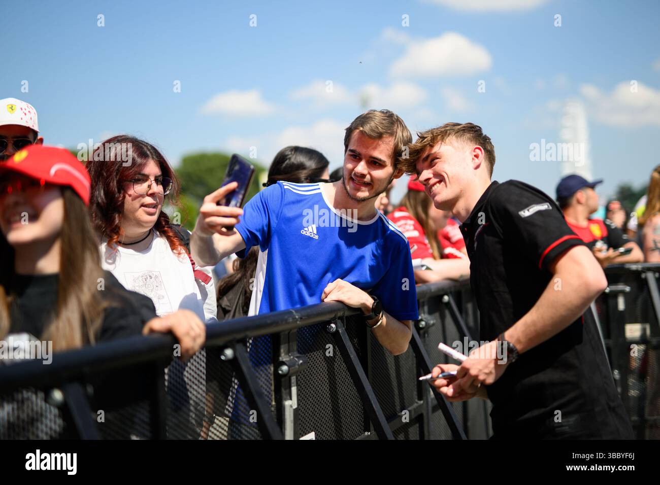 Imola, Italy. 15th May, 2025. #3 Theo Oeverhaus (DEU, Proton Huber ...