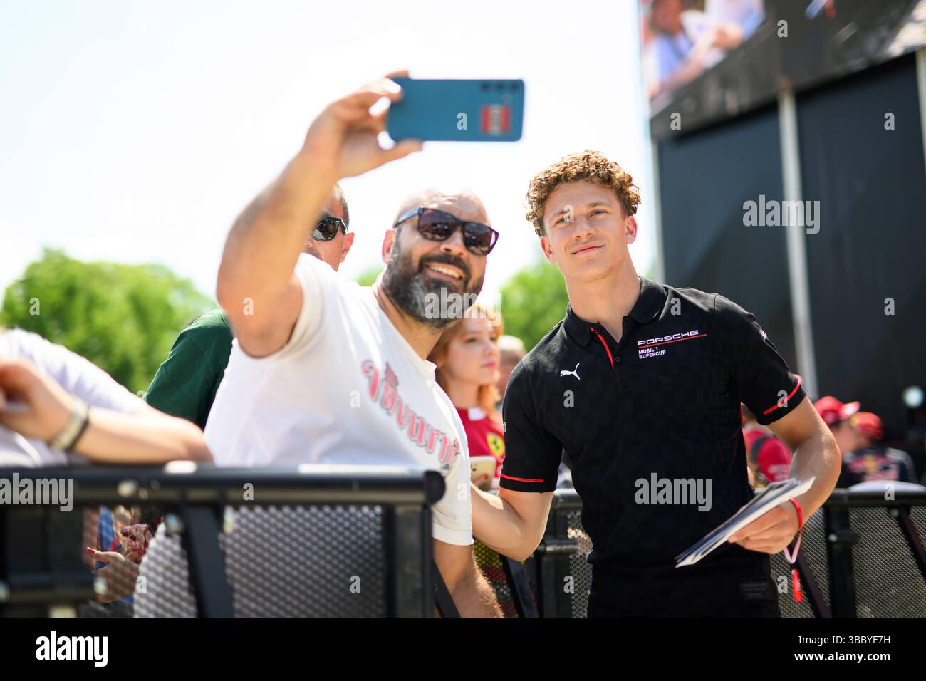 Imola, Italy. 15th May, 2025. #11 Alessandro Ghiretti (ITA, Schumacher ...