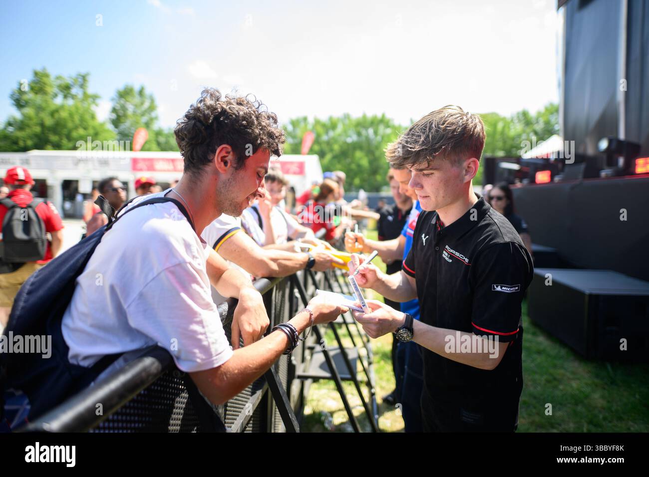 Imola, Italy. 15th May, 2025. #3 Theo Oeverhaus (DEU, Proton Huber ...