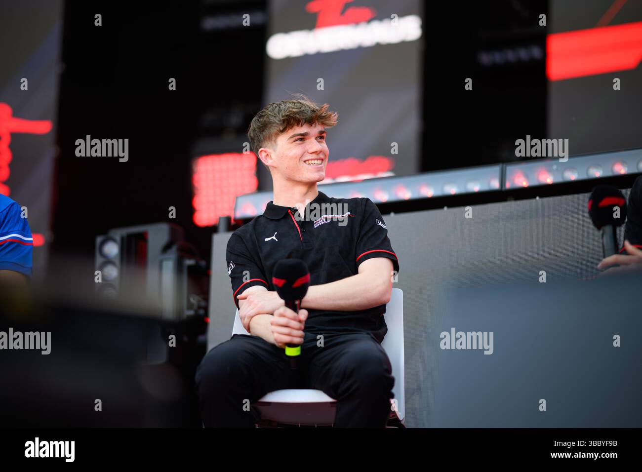 Imola, Italy. 15th May, 2025. #3 Theo Oeverhaus (DEU, Proton Huber ...