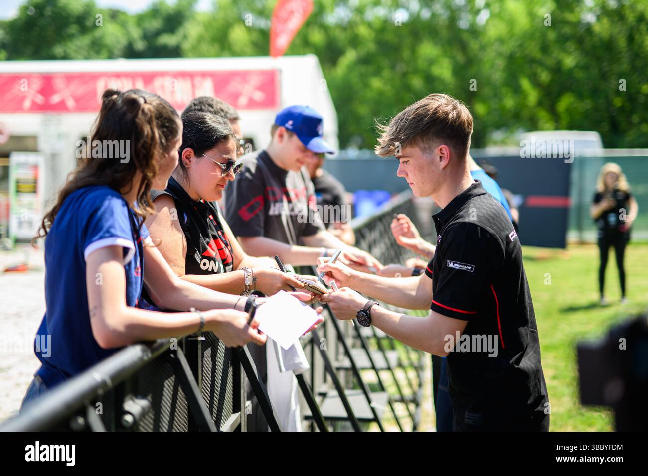 Imola, Italy. 15th May, 2025. #3 Theo Oeverhaus (DEU, Proton Huber ...