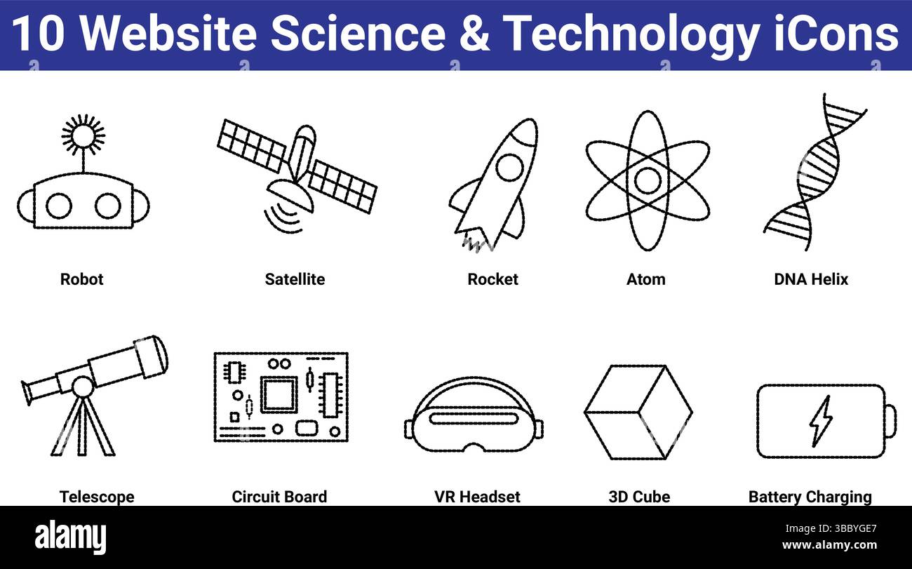 Headset icons set Stock Vector Images - Alamy