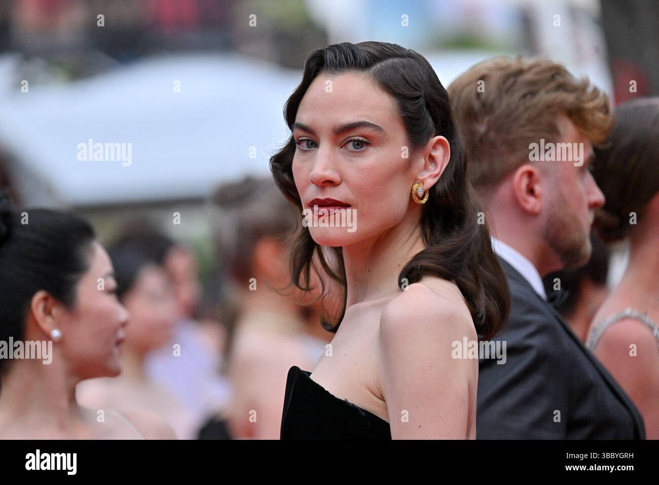 Cannes, France. 17th May, 2025. Alexa Chung attending the screening of ...