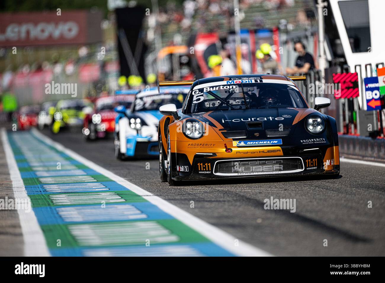 Imola, Italy. 16th May, 2025. #5 Gustav Burton (GBR, Team Proton Huber ...