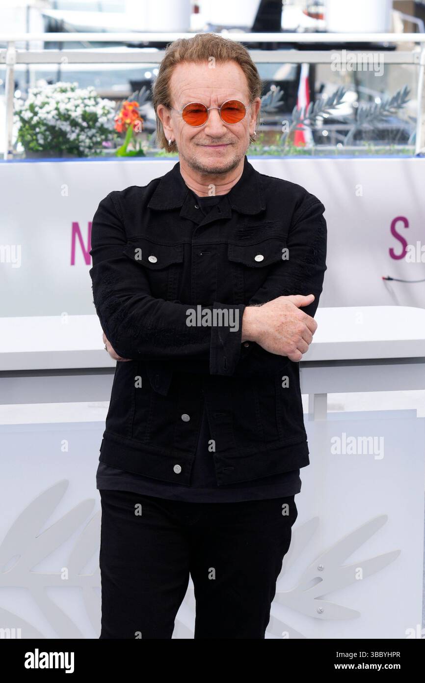 Cannes, France. 17th May, 2025. Bono during the ''Bono: Stories Of ...