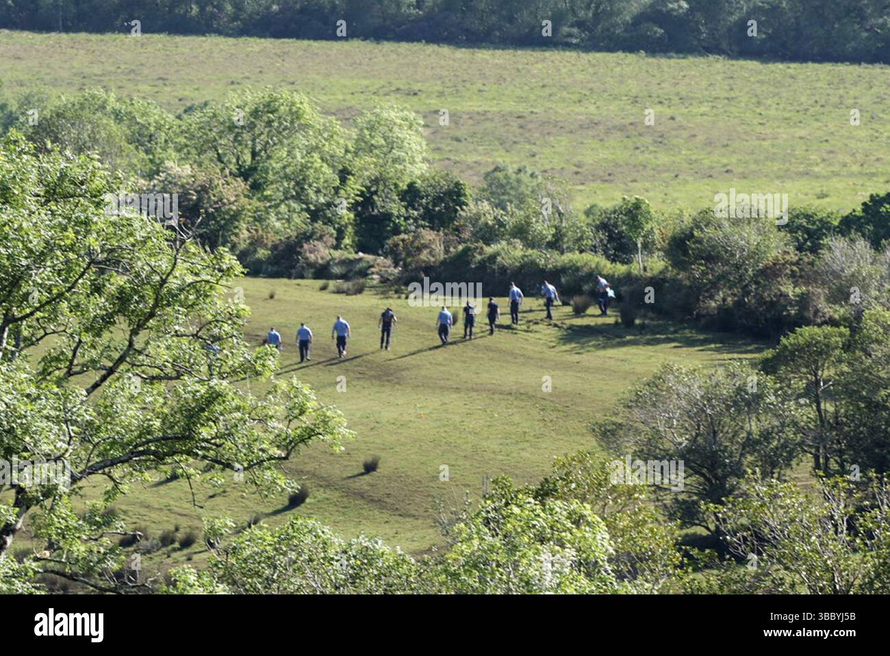 Garda at the scene in Carrig East, Kenmare, investigating the ...