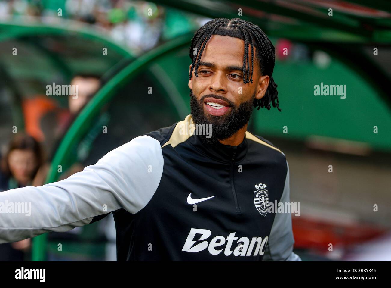 Jerry St. Juste defender of Sporting CP during the Liga Portugal ...