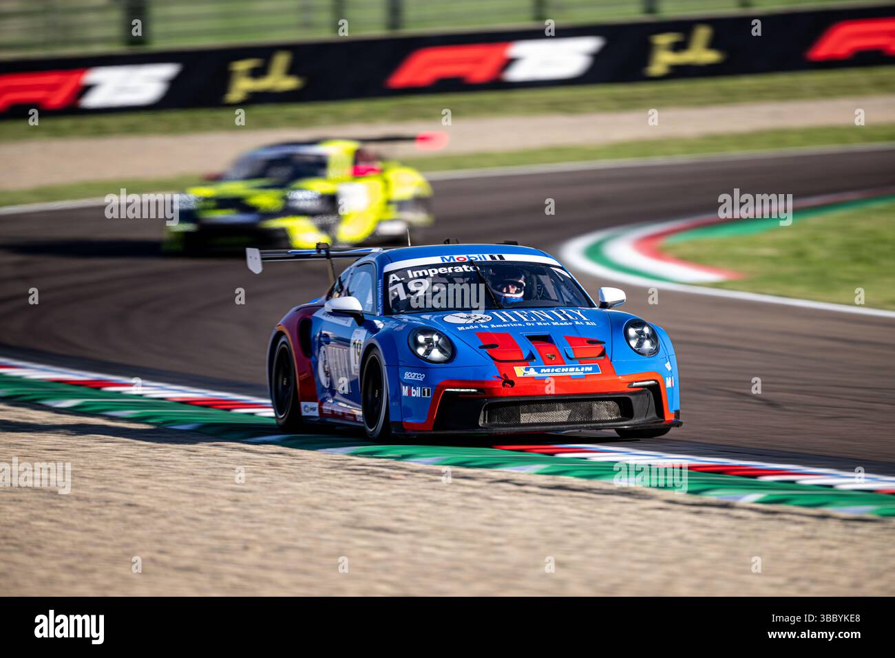 Imola, Italy. 16th May, 2025. #19 Anthony Imperato (USA, Ombra Racing ...