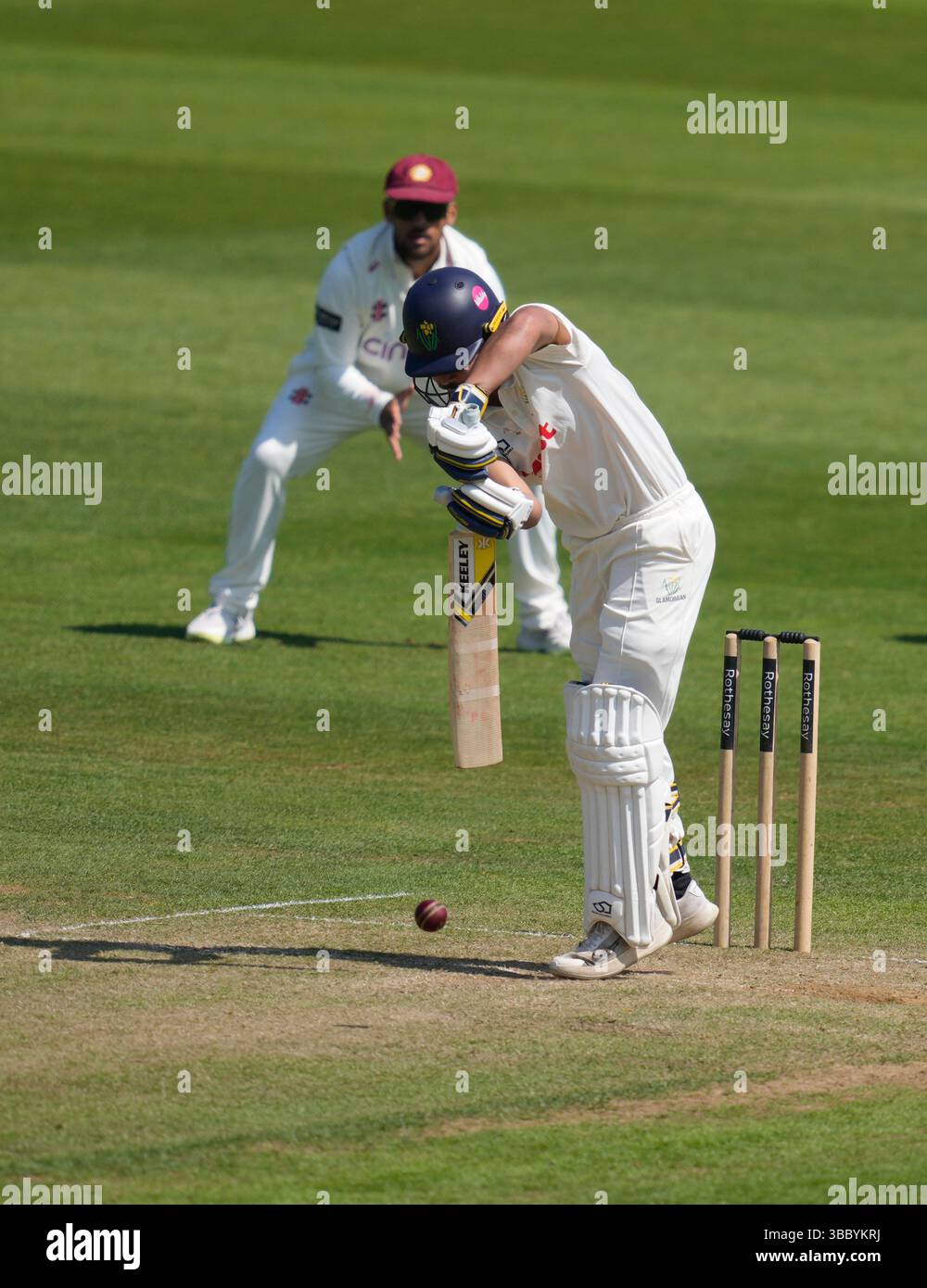 Cardiff,UK, 17 May 2025 Sam Northeast of Glamorgan batting during the ...
