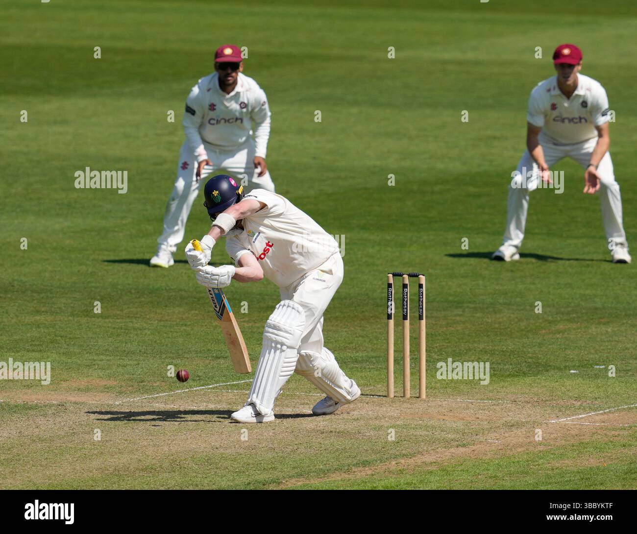 Cardiff,UK, 17 May 2025 Sam Northeast of Glamorgan during the Rothesay ...