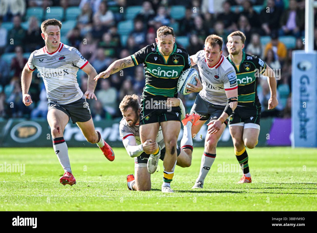17th May 2025; Franklins Gardens, Northampton, England; Gallagher ...