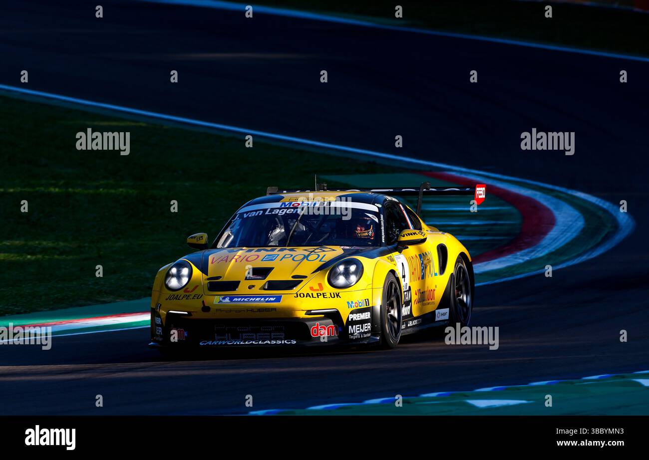 Imola, Italy. 16th May, 2025. #4 Jaap van Lagen (NLD, Proton Huber ...