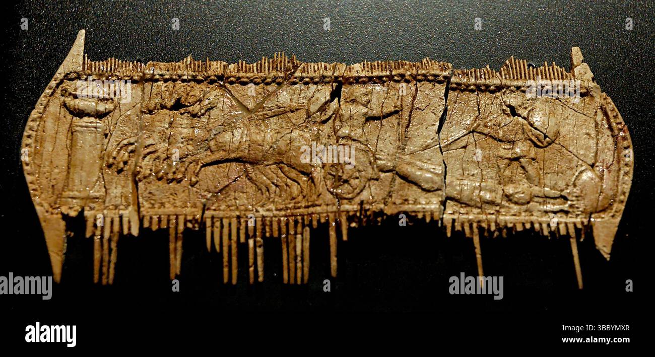 between circa 50 and circa 1 BC - Bone, Achilles dragging Hector's ...
